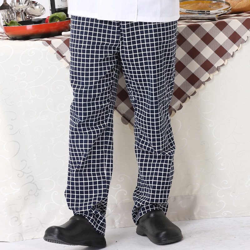 Pantalon de cuisine. Pantalon de restaurant-pizzeria. Pantalon de ...