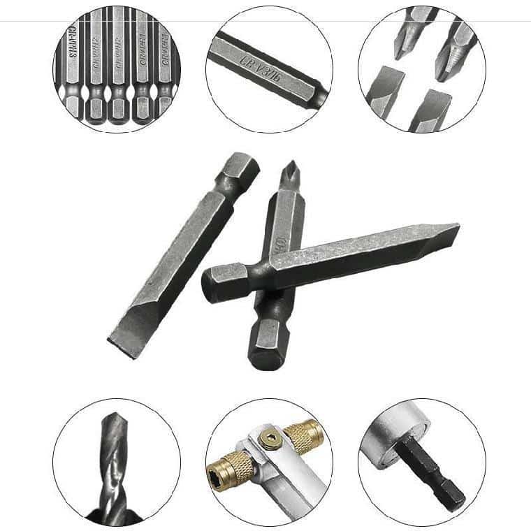 Perceuse électrique avec jeu de mèches – Hobstore.ch